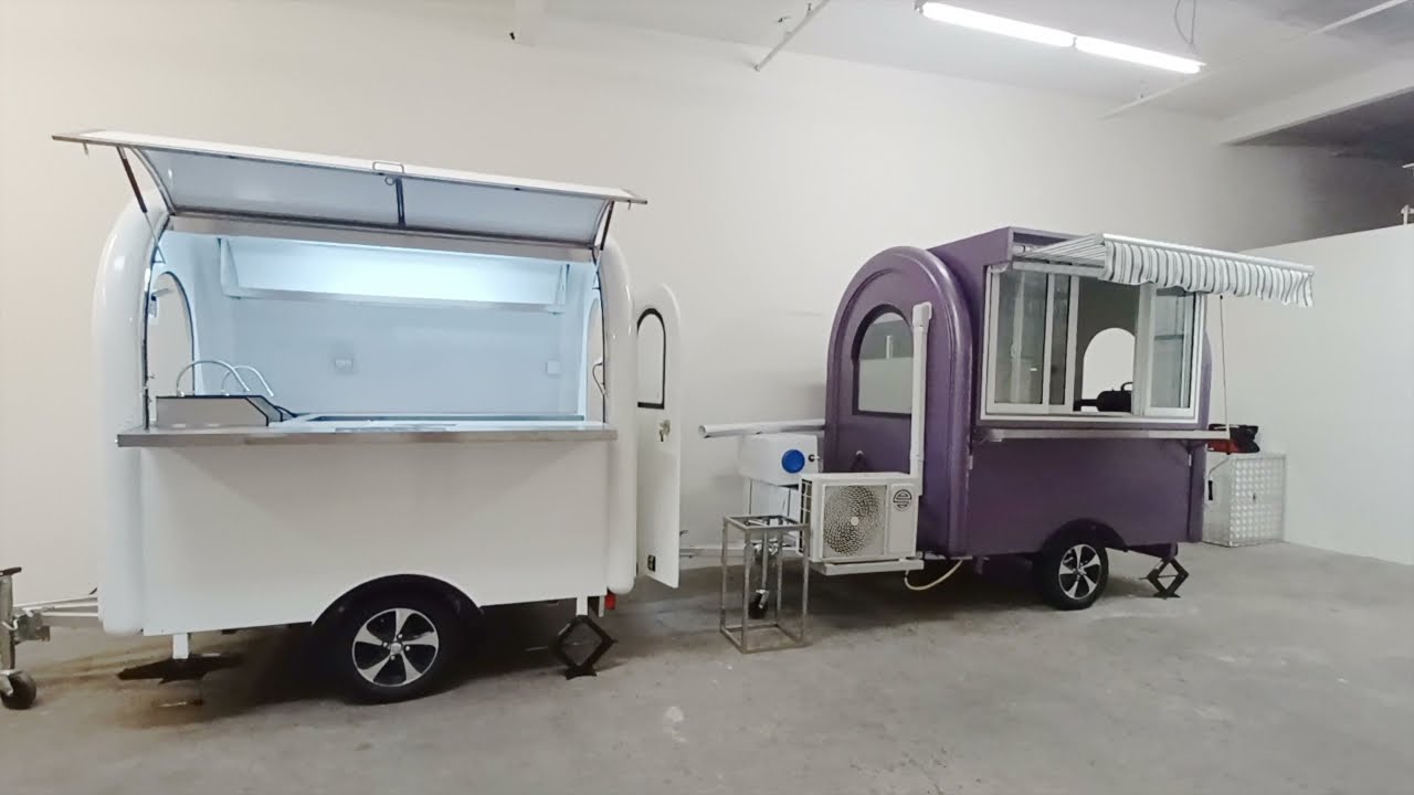 7 ft Rounders Walkthroughs for Juice Food Cart & Mobile Dog Grooming ...