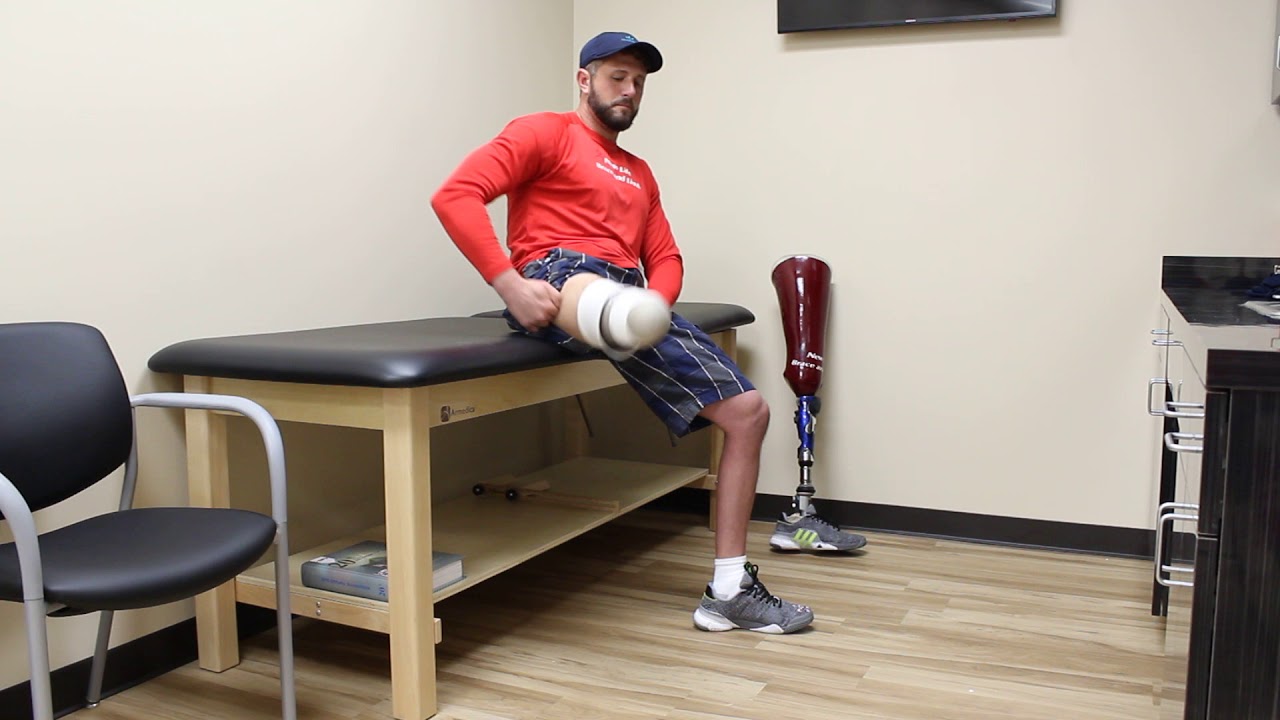 How to put on your aka Seal n Liner prosthesis - YouTube