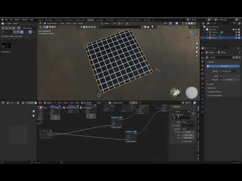 Shader nodes tutorial: How to create this cool texture via shader nodes ...