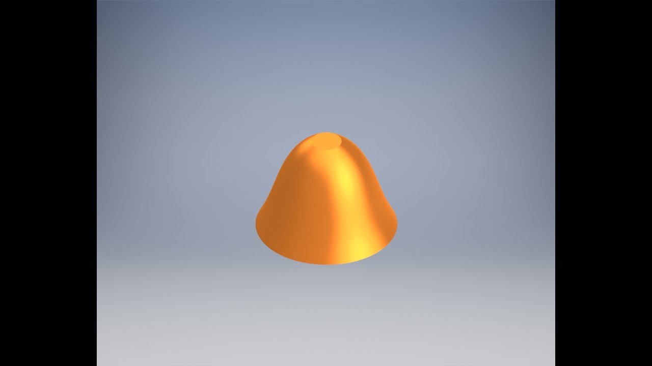 Temple's Bell on AutoDesk Inventor - YouTube