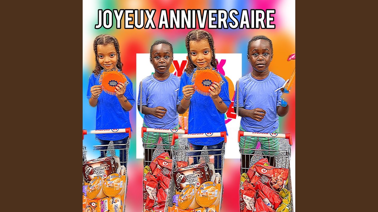 chanson d'anniversaire (Mael et Jade) - YouTube