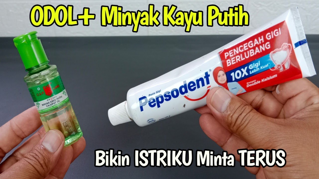 Ternyata Ini Khasiatnya‼️ ODOL PASTA GIGI CAMPUR MINYAK KAYU PUTIH ...