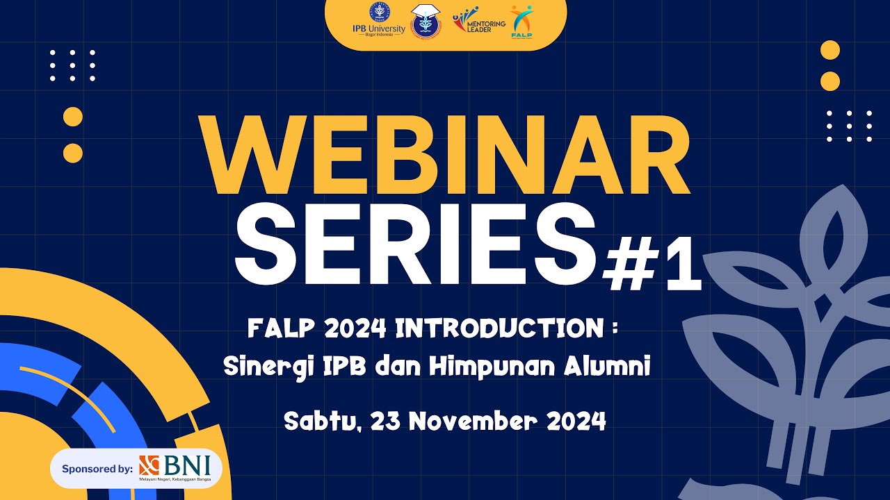 FALP 2024 INTRODUCTION : Sinergi IPB dan Himpunan Alumni - YouTube