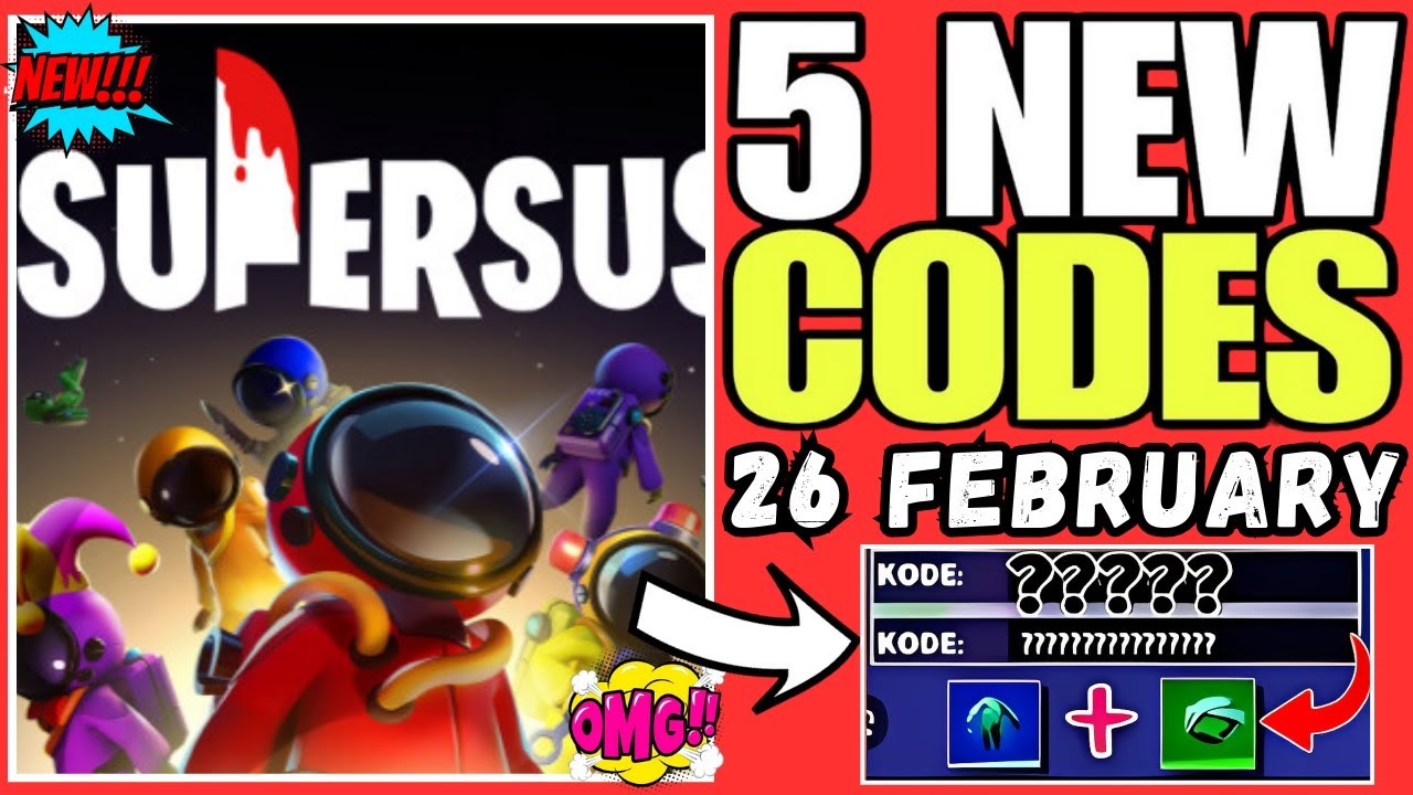 SUPER SUS NEW REDEEM CODES 🎉FEBRUARY🎉 2025 | KODE REDEEM SUPER SUS ...