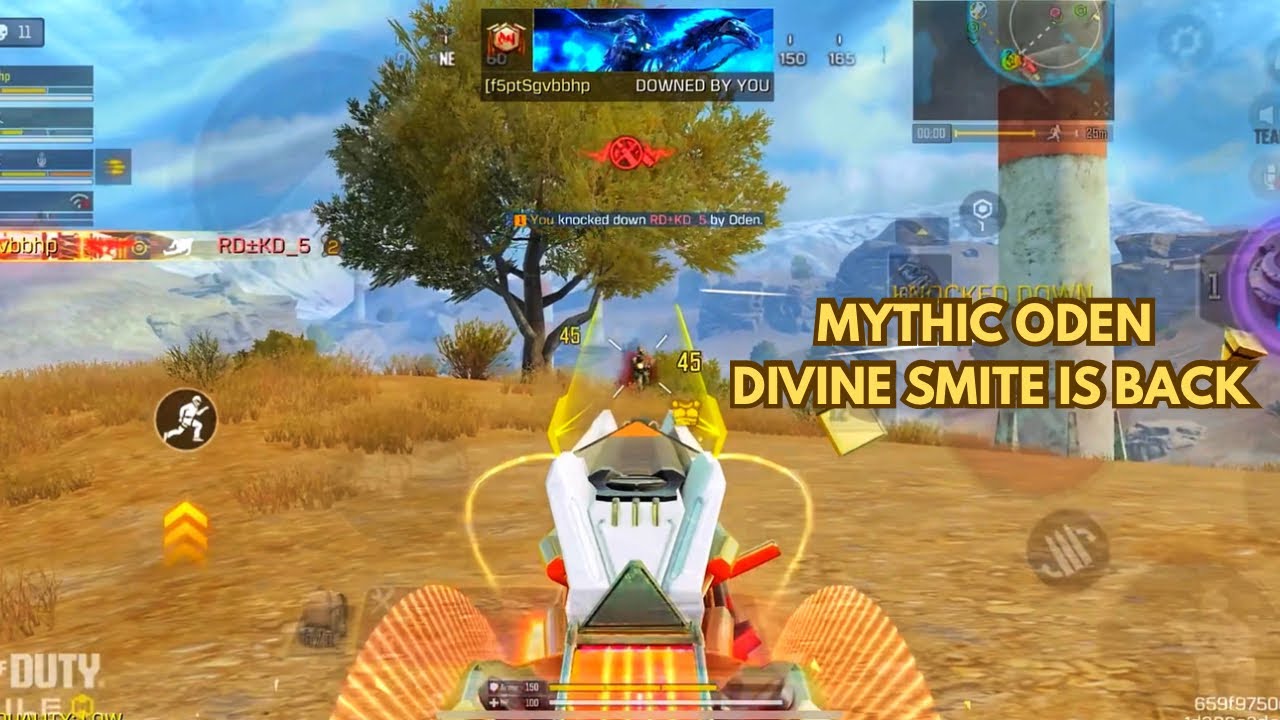 MYTHIC ODEN- DIVINE SMITE IS BACK #codmindia #codm #sigmacodm - YouTube