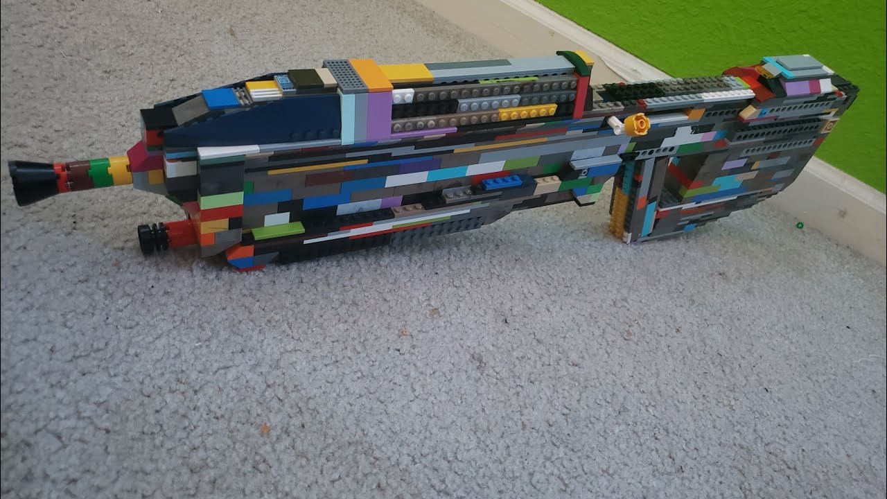 Halo: lego assault rifle spoiler - YouTube