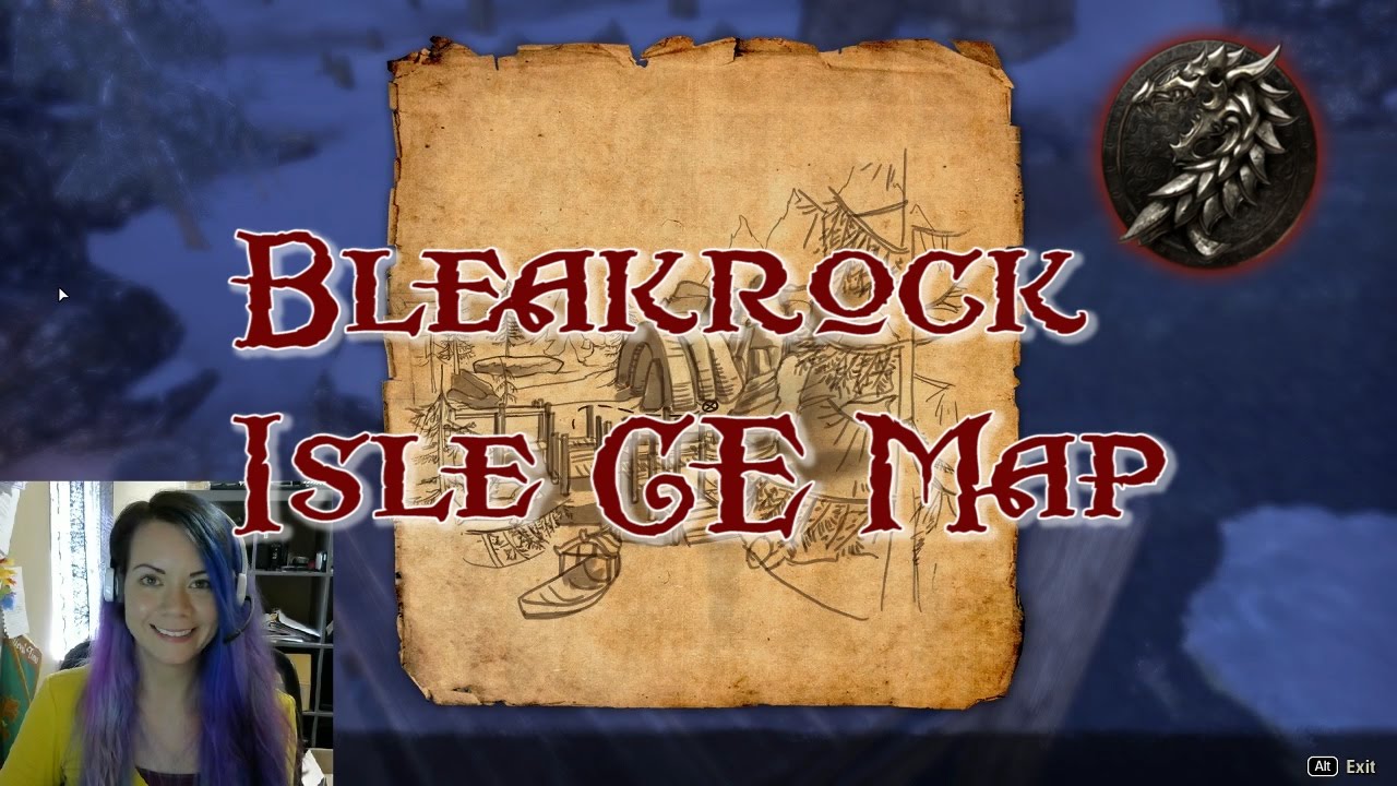 Bleakrock Isle CE Treasure Map - YouTube