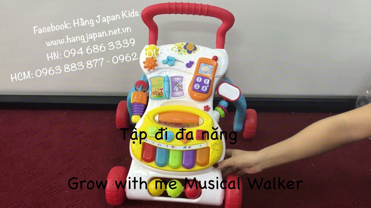 Tập đi đa năng - Winfun Musical Walker - YouTube