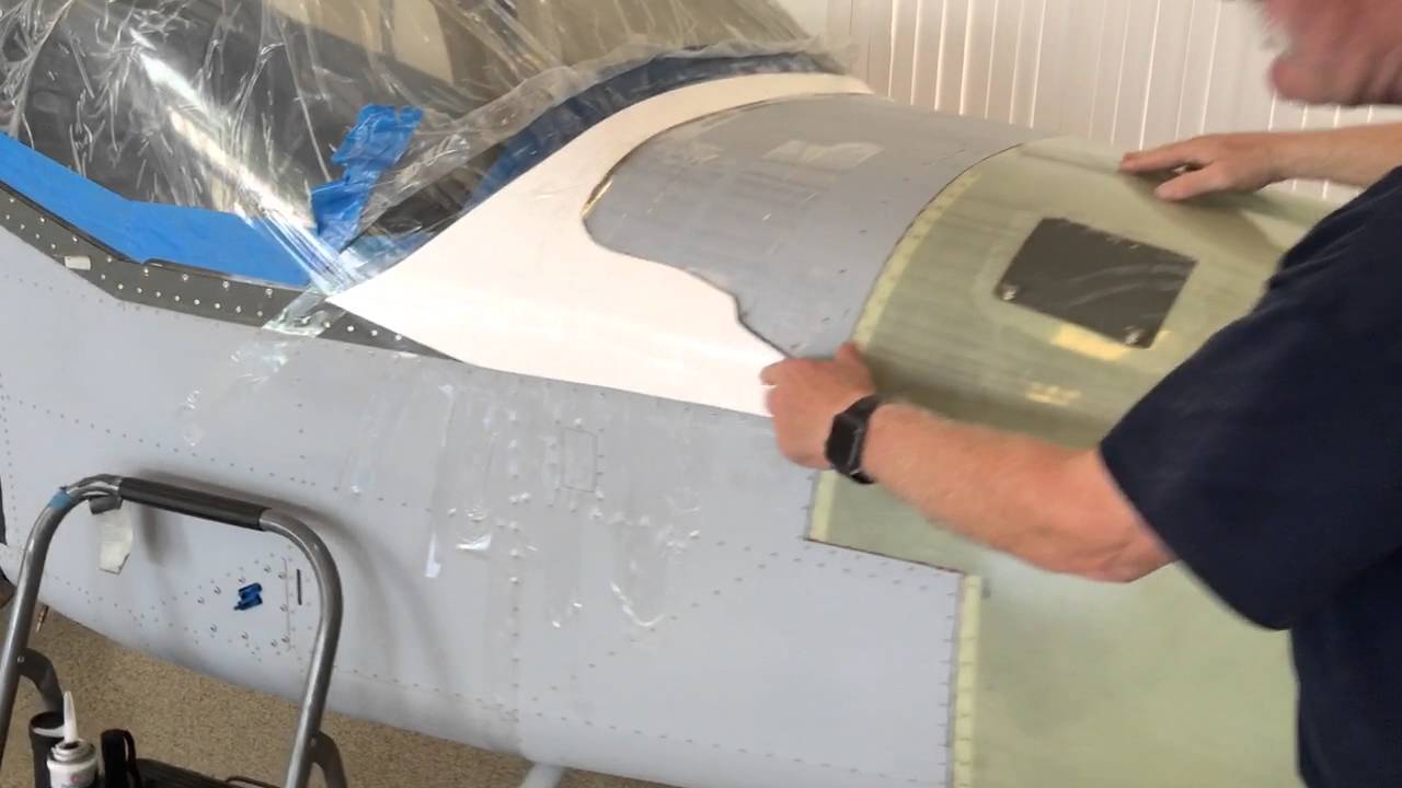 RV-12 Viking Shield installation - YouTube