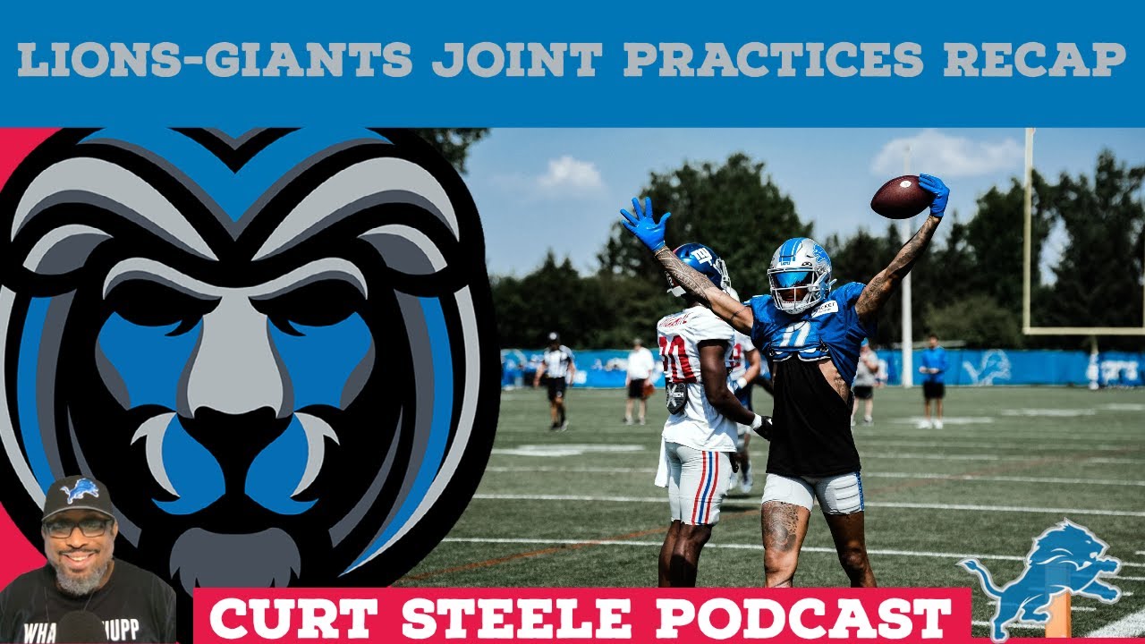 Lions-Giants Joint Practices Recap [Detroit Lions News and Rumors ...