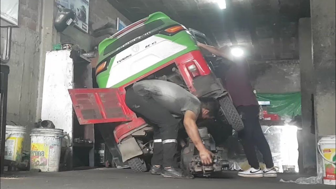 MALOGRÉ EL MOTOR DE MI MOTOTAXI ( haciendo bajada de motor ) | ALEX ...