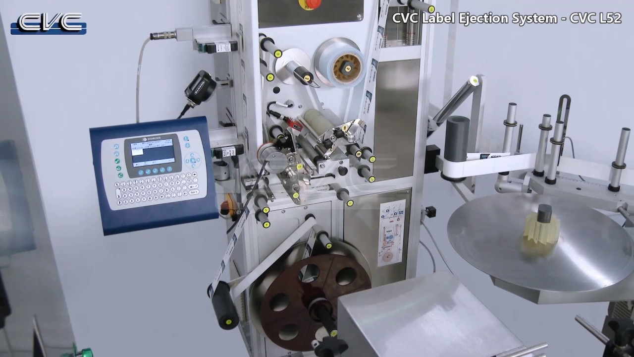 CVC L52 Label Inspection and Ejection System 標籤檢測剔除機 - YouTube