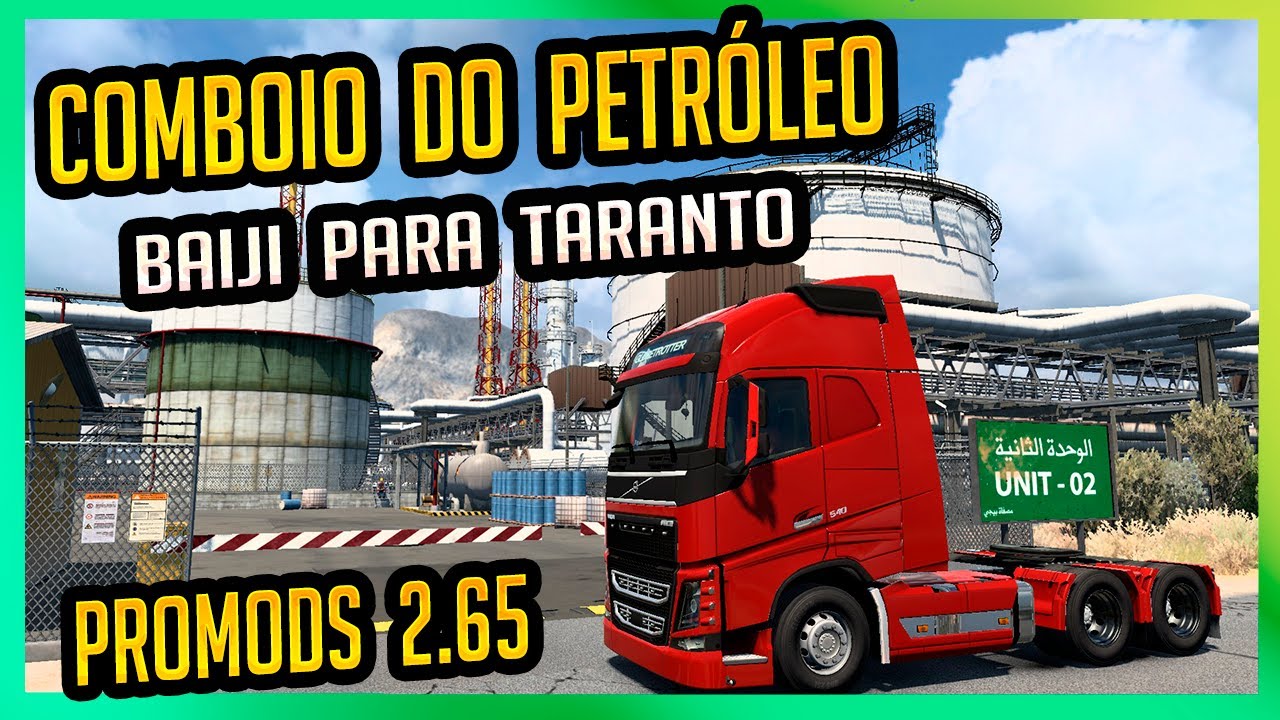 Multiplayer ets2 comboio do petróleo - baiji para taranto truckersmp ...