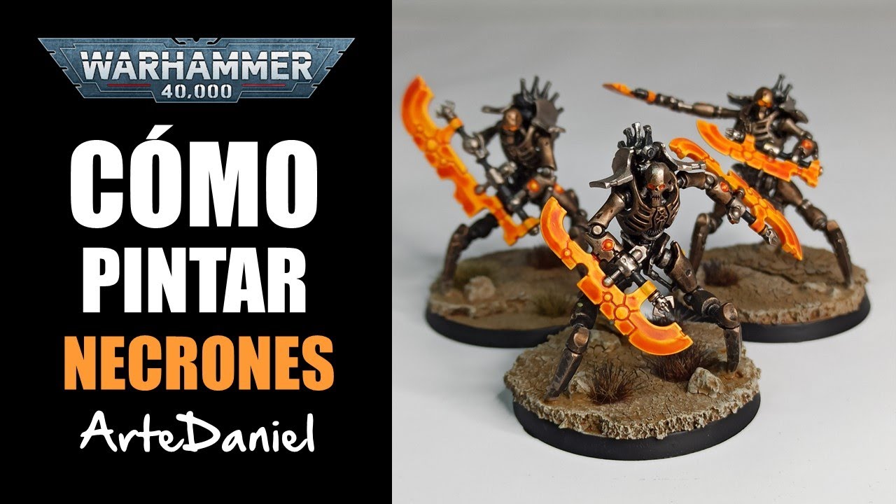 CÓMO PINTAR NECRONES - ArteDaniel - YouTube