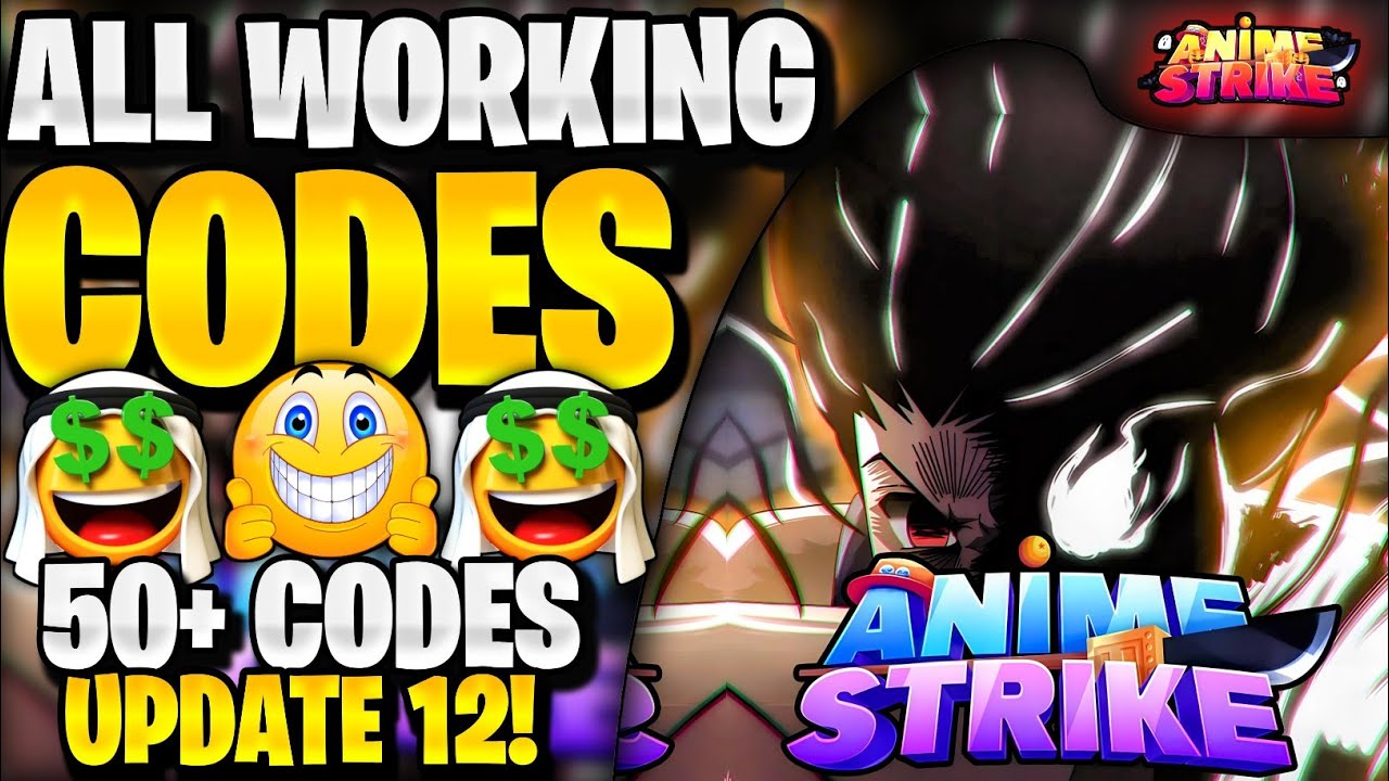 🔥*50+ CODES* ALL WORKING UPDATE 12 CODES FOR ANIME STRIKE! ROBLOX ANIME ...