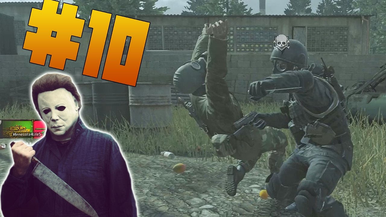 COD 4 Remastered Custom Games #10 | Shipment Michael Myers - YouTube