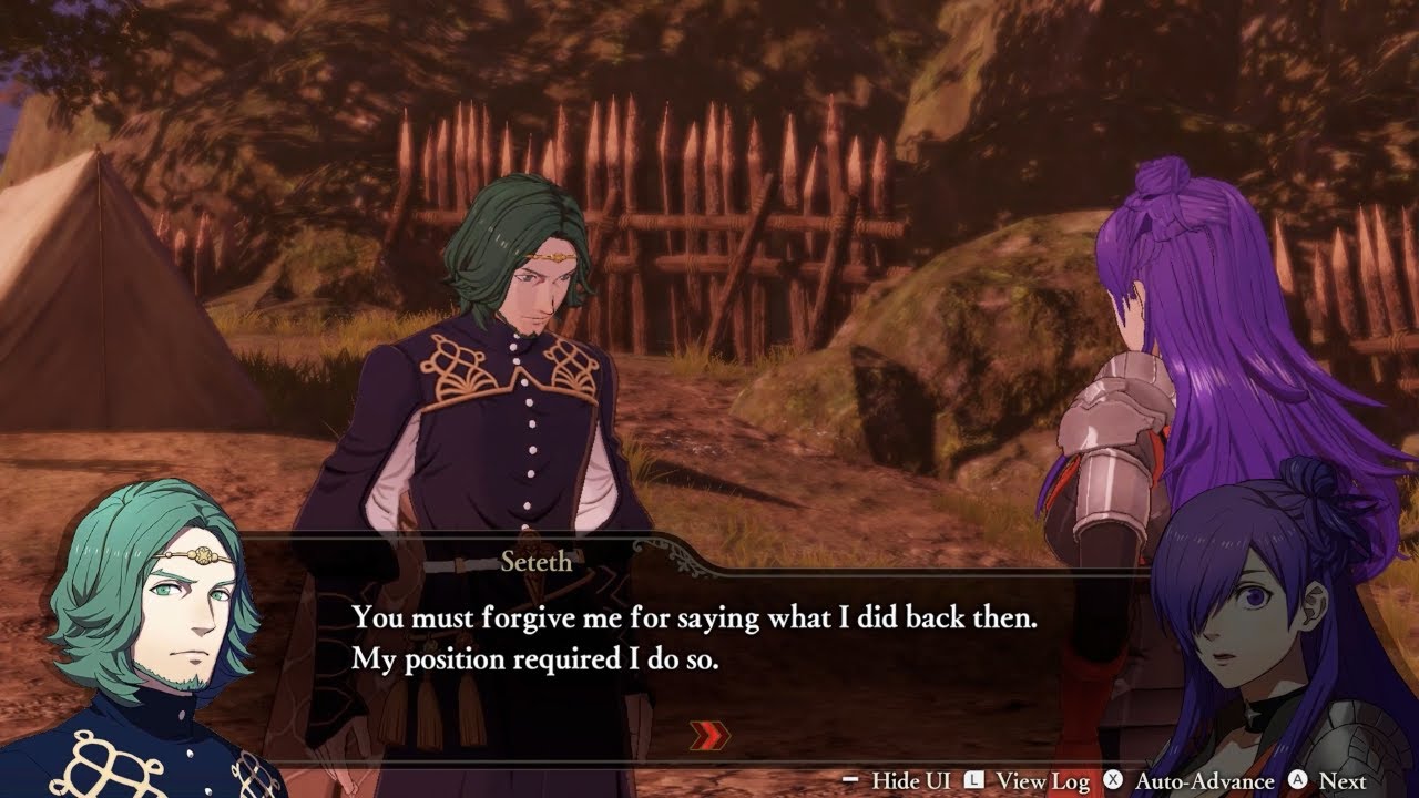 [Fire Emblem Warriors: Three Hopes] Shez & Seteth Support Conversations ...