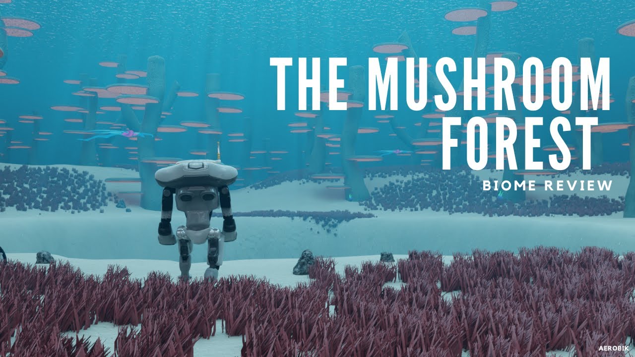 Mushroom Forest Subnautica - 1 minute review - YouTube