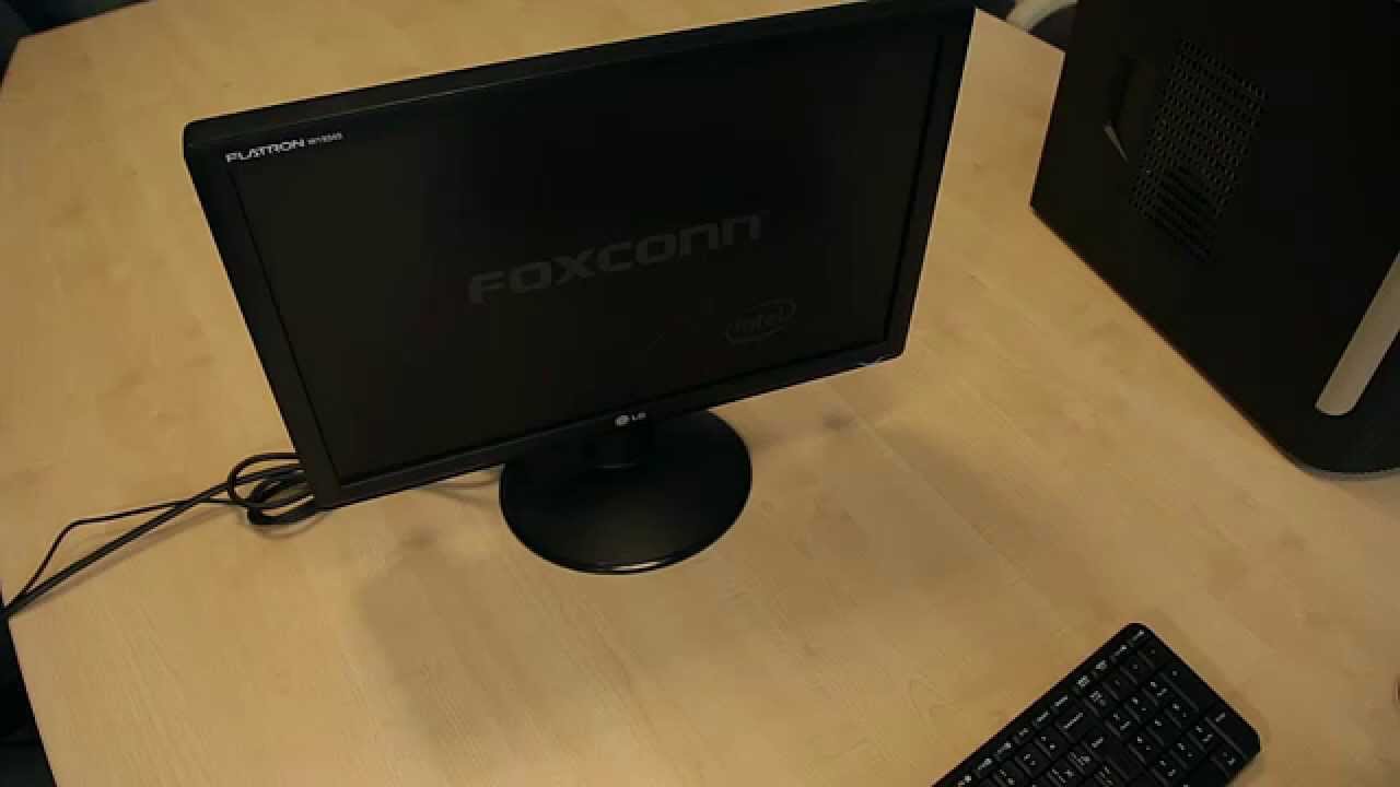 Foxconn Nano PC обзор часть 1 - YouTube
