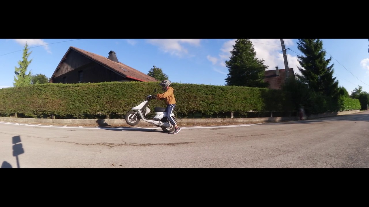 WHEELING EN BOOSTER/STUNT 50cc #2 - YouTube