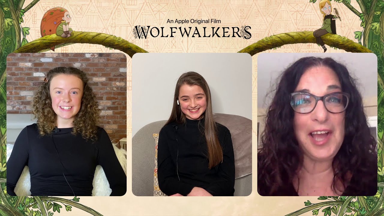 WOLFWALKERS - Eva Whitaker & Honor Kneafsey Interview (2020) - YouTube