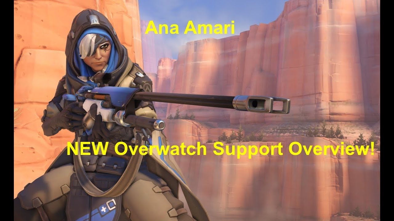 Overwatch Ana Captain