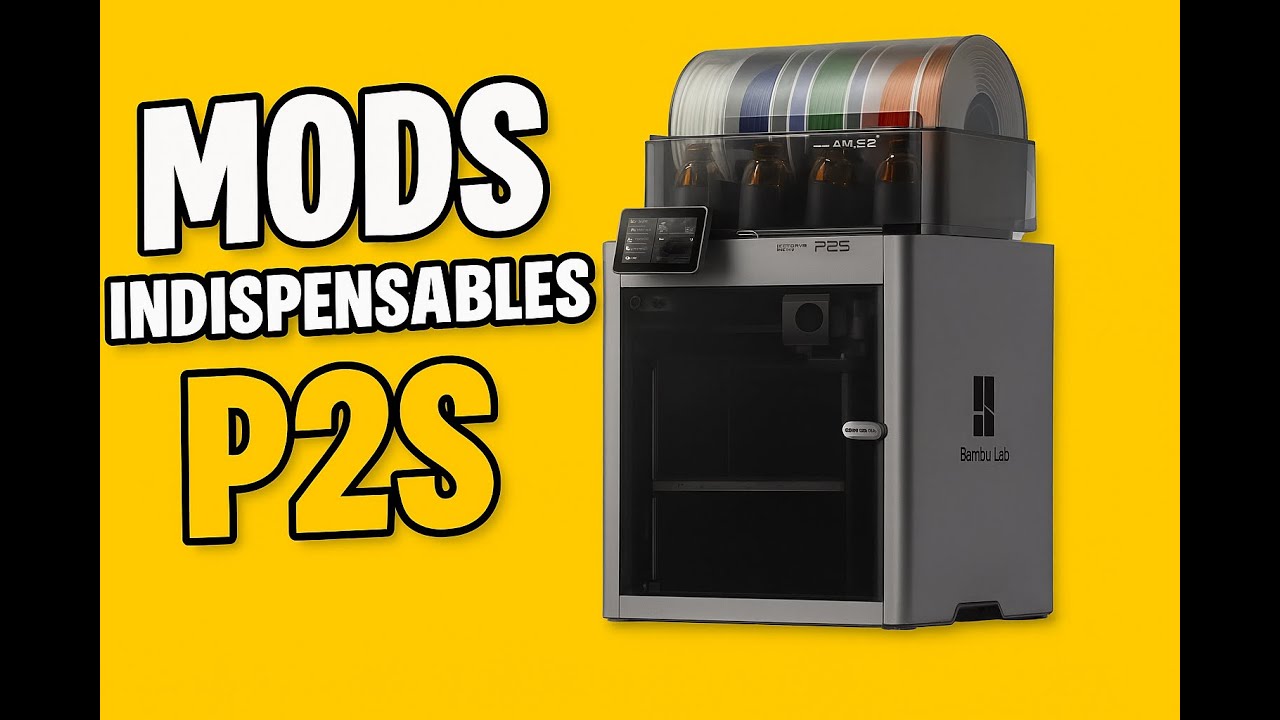 Mods indispensables para nuestra Bambu Lab P2S - YouTube