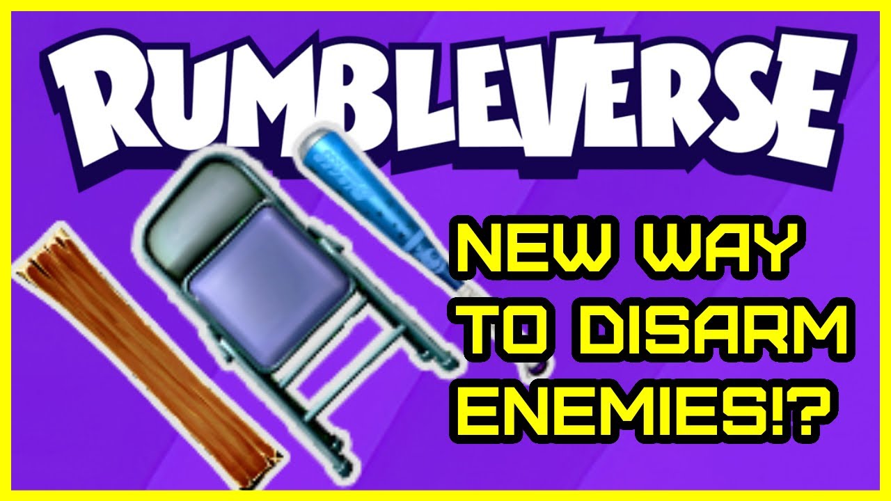 Disarming enemies with weapons?! RUMBLEVERSE Best Highlights & Funny ...