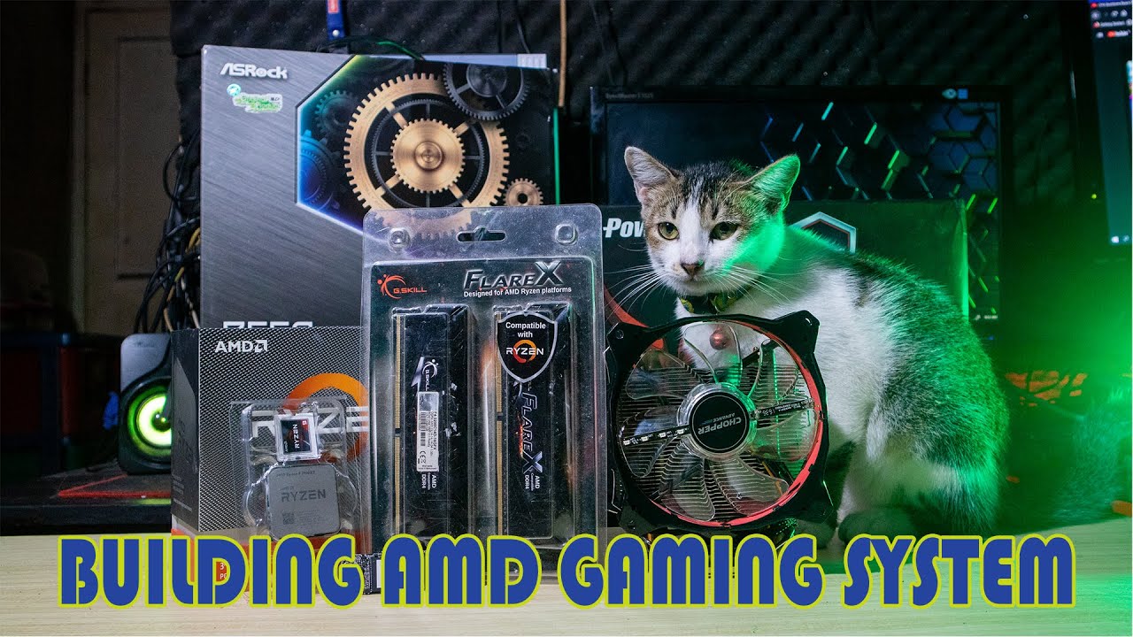 BUILDING AMD 1440p 100 FPS GAMING SYSTEM - YouTube