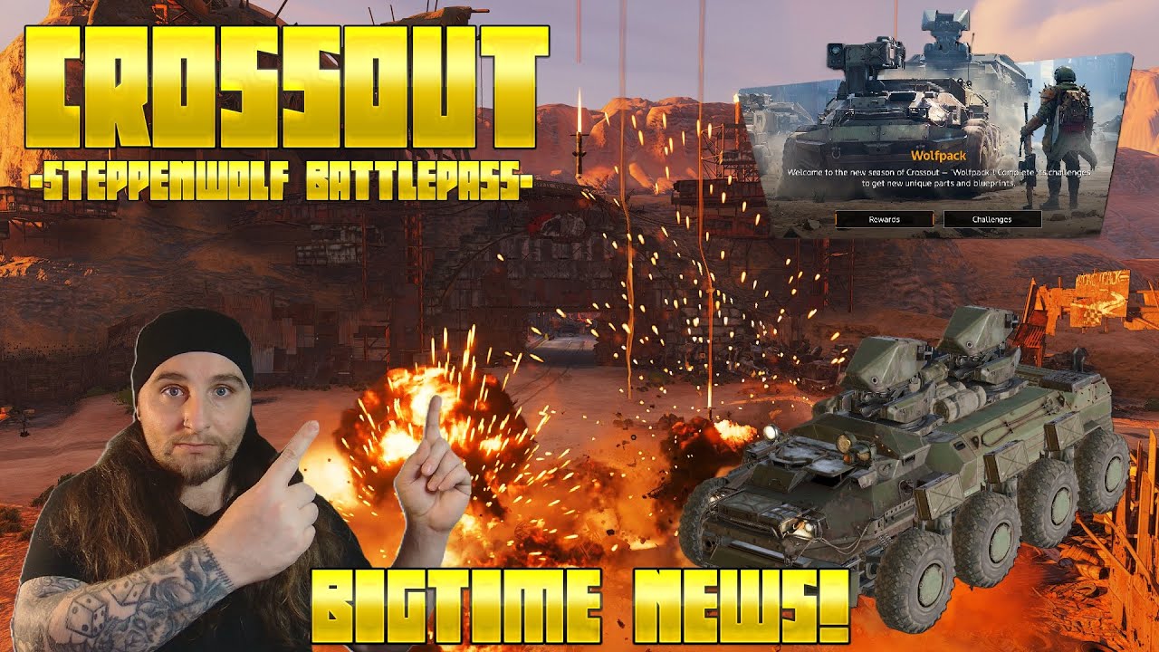 CROSSOUT - STEPPENWOLF Battlepass - BIGTIME News! (SECRET ENDING) - YouTube