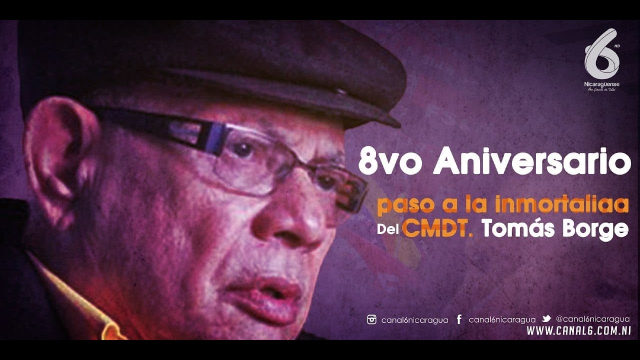 8 años del paso a la inmortalidad del Comandante Tomás Borge Martínez ...