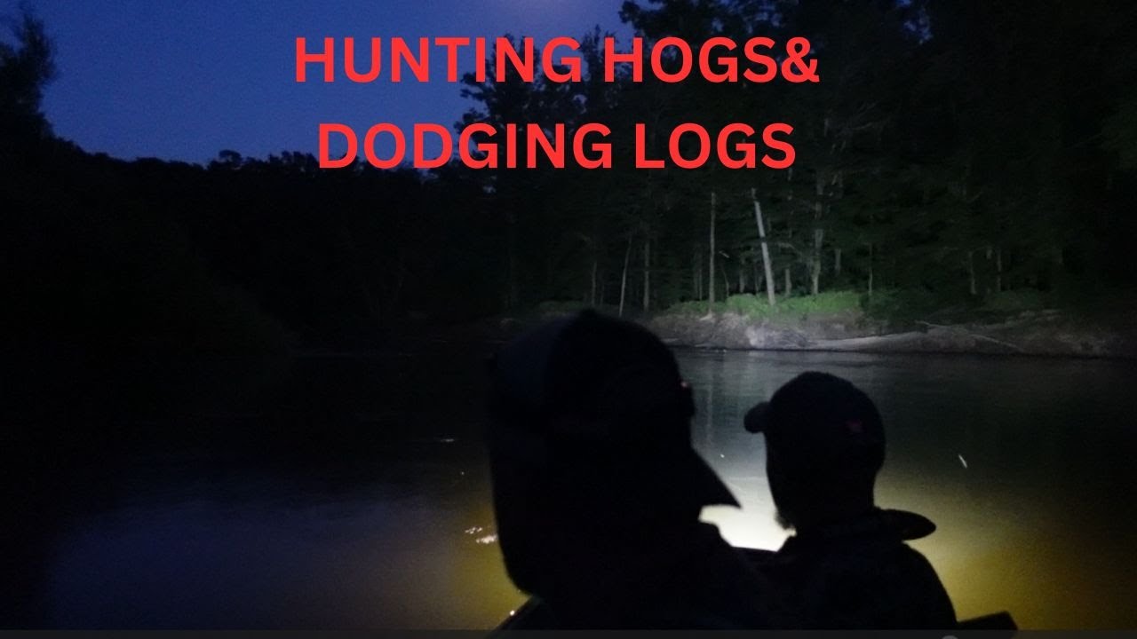 A DAY HUNTING HOGS AND DODGING LOGS - YouTube