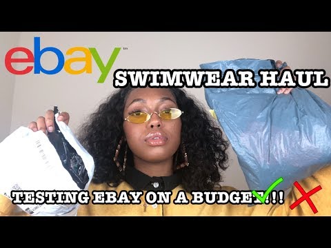 TESTING EBAY ON A BUDGET  || SWIMWEAR HAUL WAS IT A FAIL?