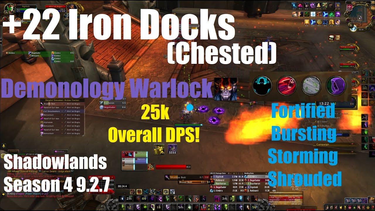 +22 Iron Docks Chested - Demonology Warlock - World of Warcraft ...