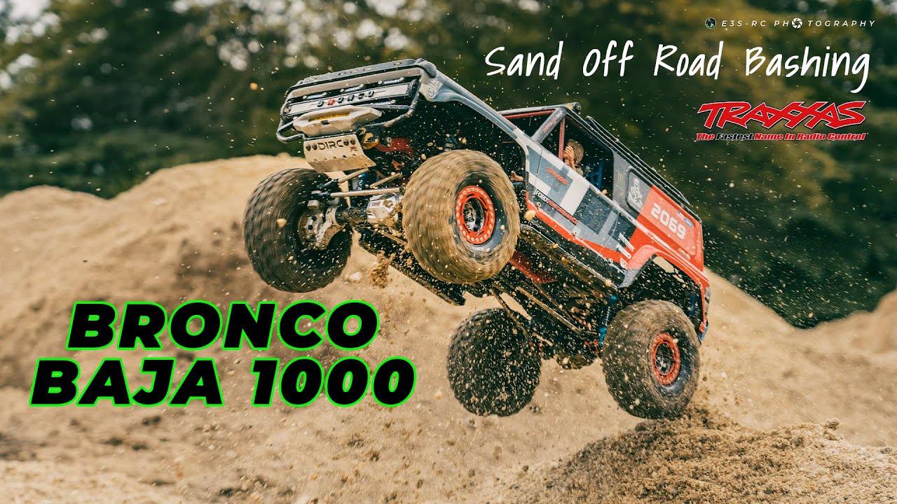 Traxxas Trx4 Bronco Baja 1000 in Extreme Off-Road Action! Rc Crawler ...
