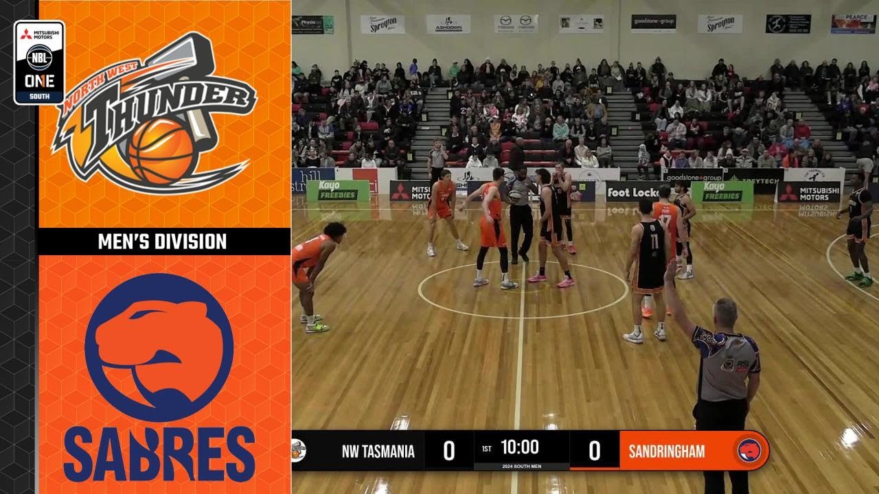 NBL1 Men | NW Tasmania vs. Sandringham Sabres - Game Highlights - YouTube