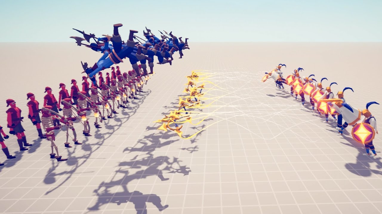 Spooky + Pirate vs Every Unit - Totally Accurate Battle Simulator TABS ...