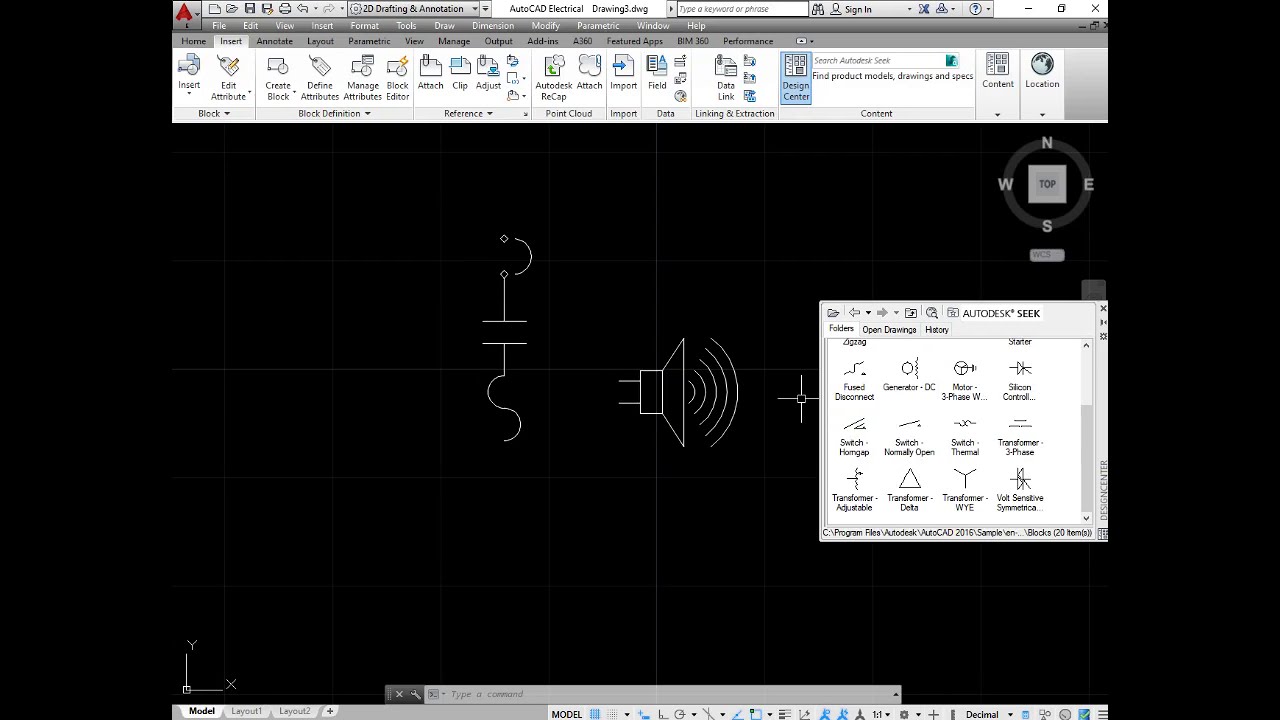 AUTOCAD BASICS - 8, Library autocad, AUTOCAD Electrical, ELECTRICAL ...