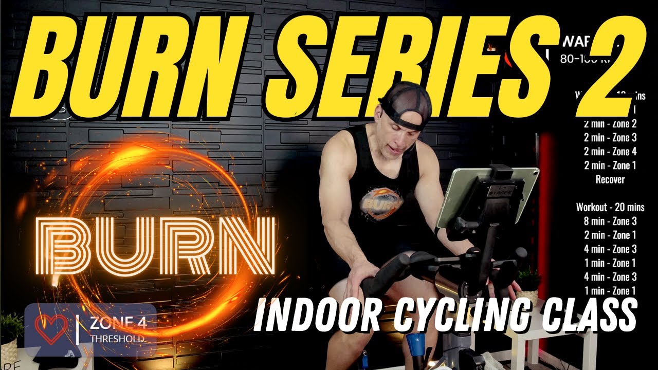 30 min Metabolic Conditioning Indoor Cycle Class | Burn Series 2 of 4 ...
