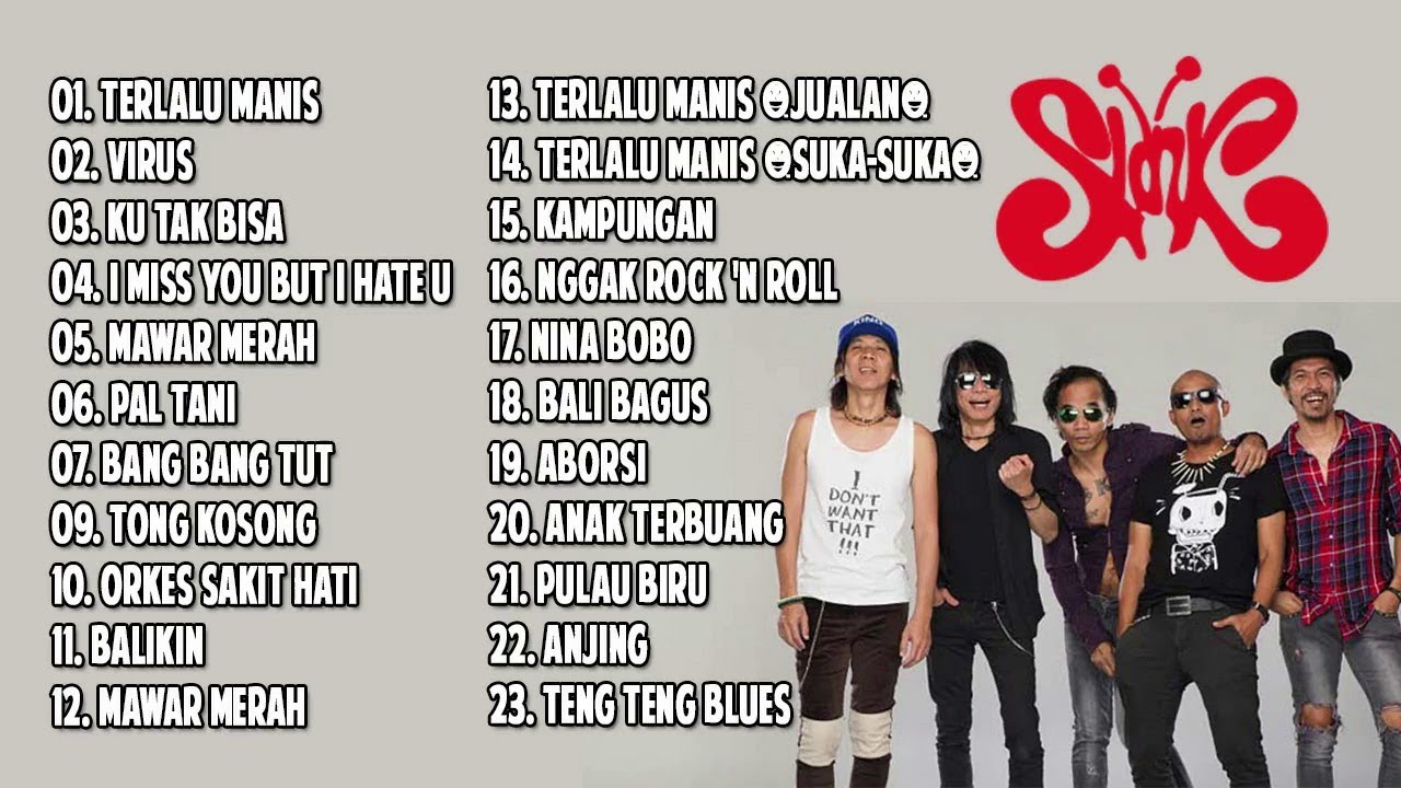 LAGU FULL ALBUM SLANK TERBAIK SEPANJANG MASA 2021 | LAGU SLANK TANPA ...