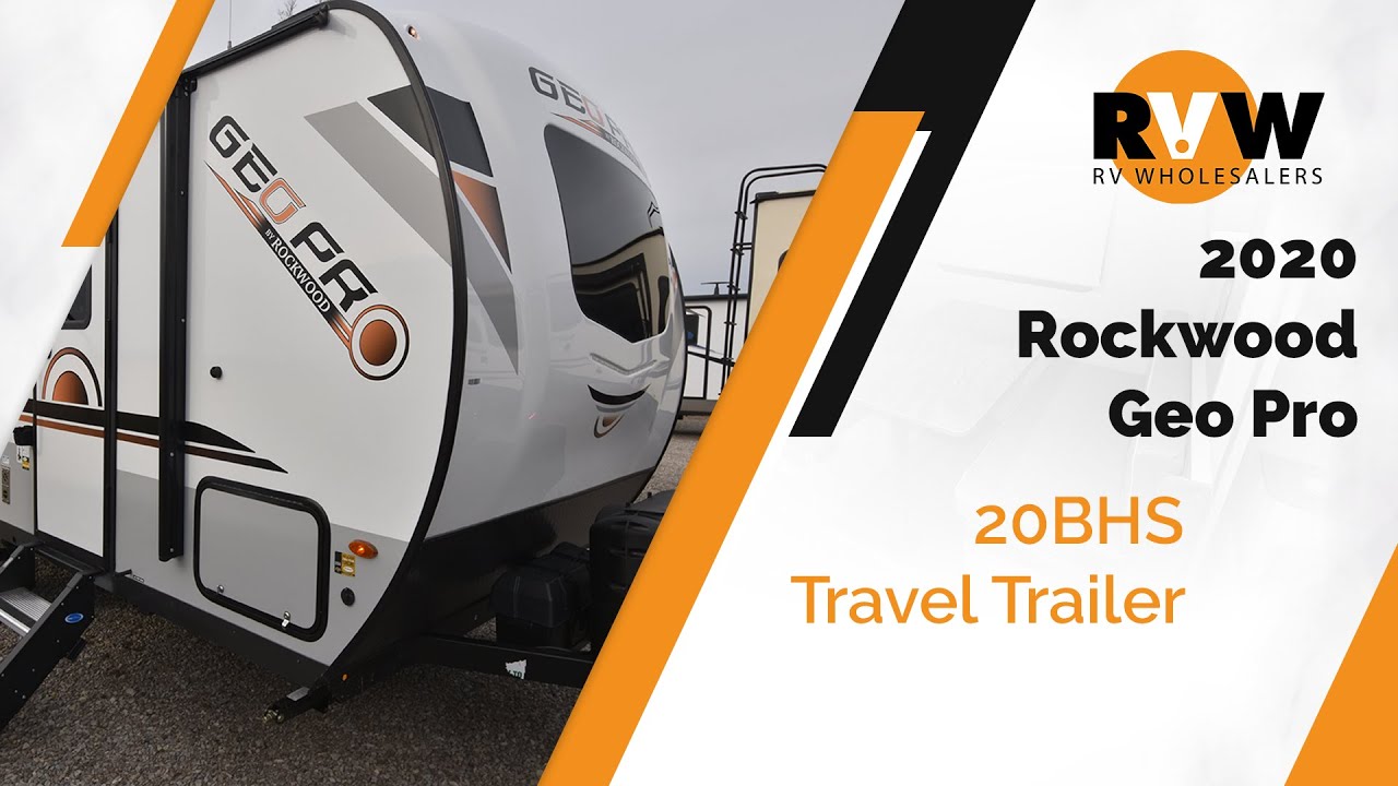 2020 GeoPro G20BHS Travel Trailer Walk-through - YouTube