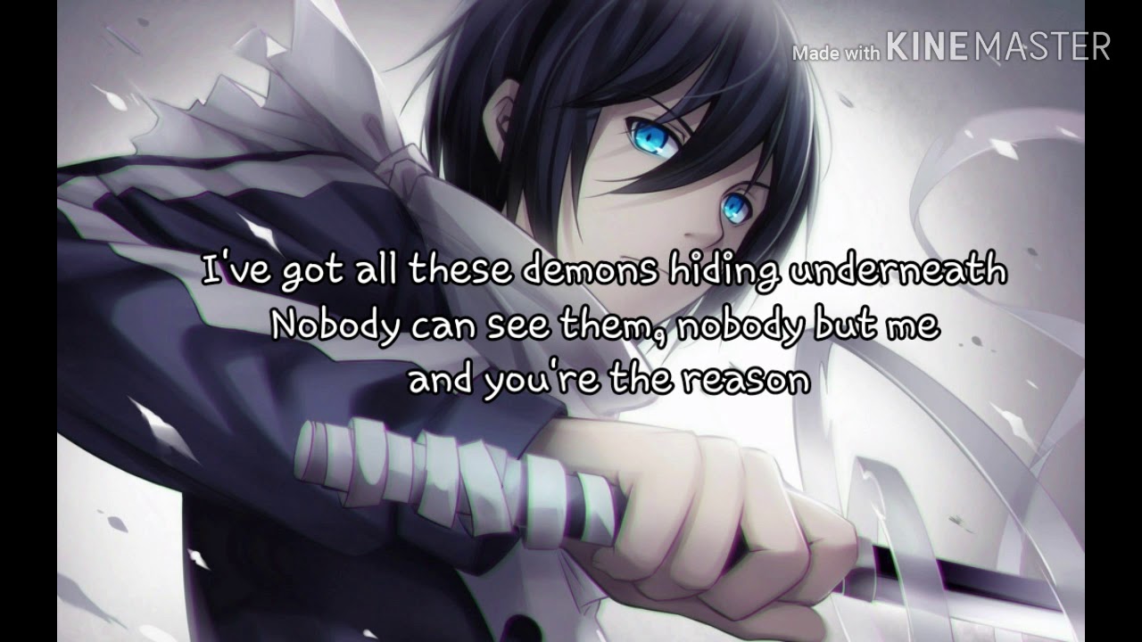 Nightcore - Demons [Alec Benjamin] (lyrics) - YouTube