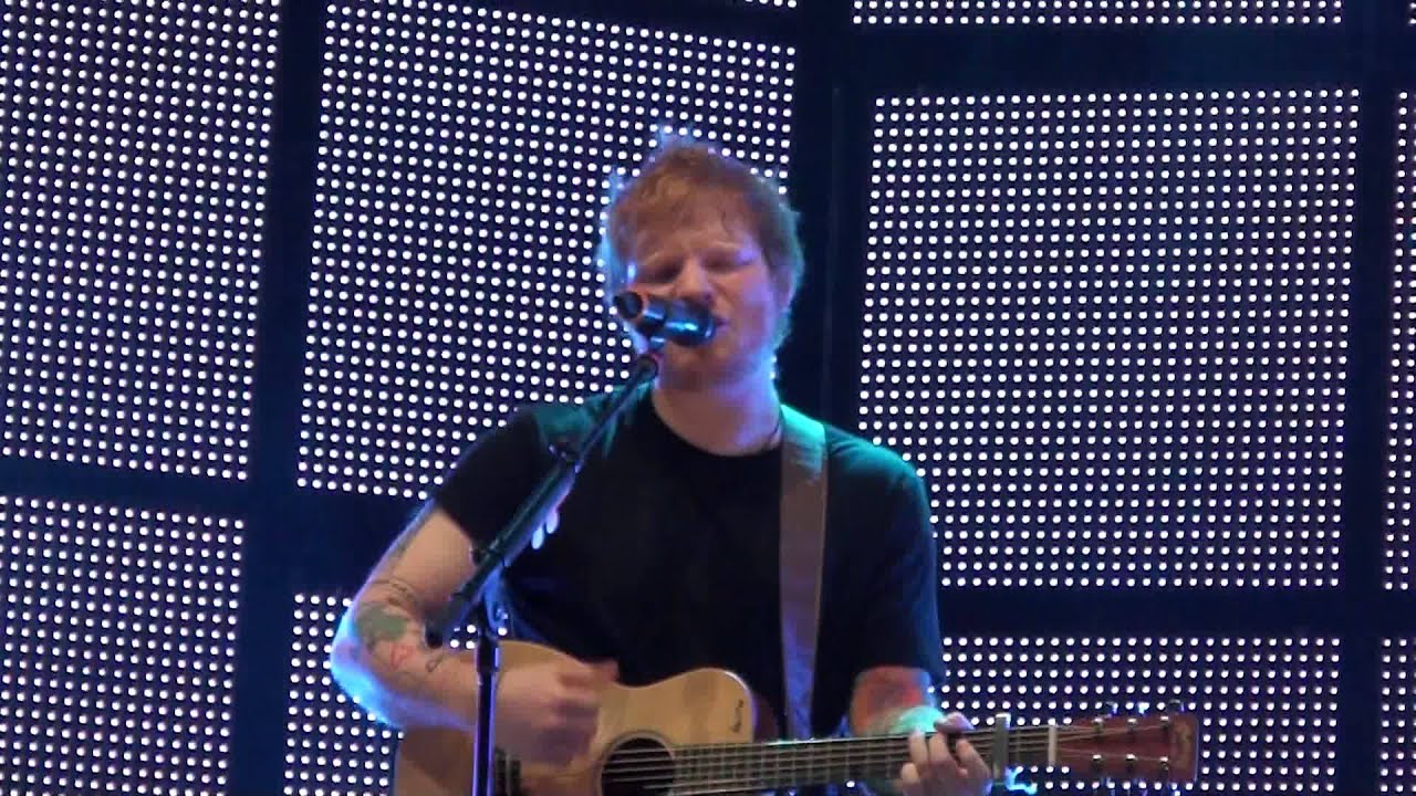 Ed Sheeran - The Parting Glass and The A Team (NYC) - YouTube