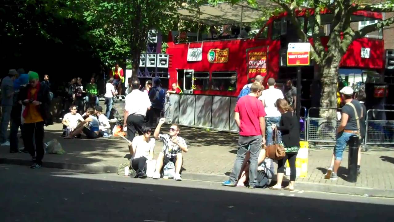 Good Times Sound System, Notting Hill Carnival 2010 ... early in the ...