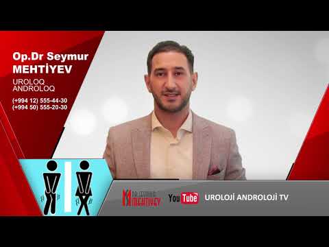 Dr Seymur Mehtiyev Uroloq Androloq - İnkontinans (Sidik Qaçırma) (2019)