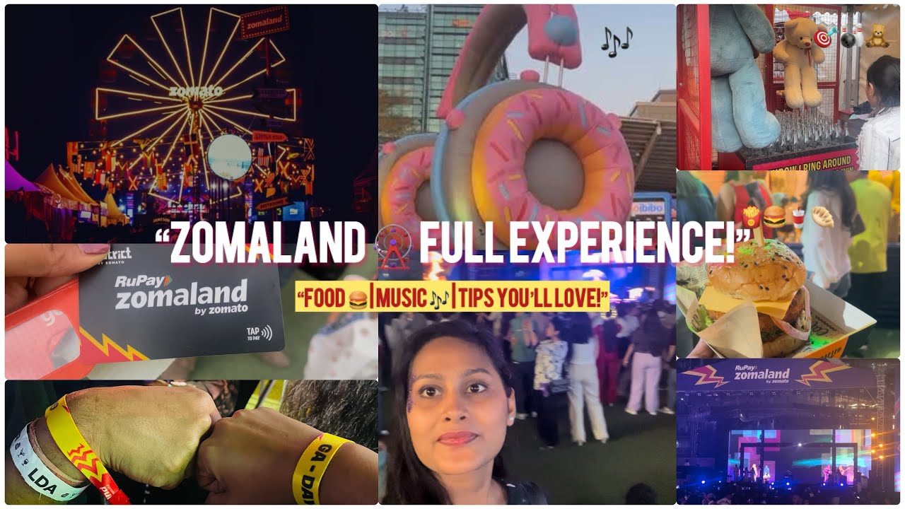 ZOMALAND 2025 🎡 Full Experience | Food, Music & Games | With Amazing ...