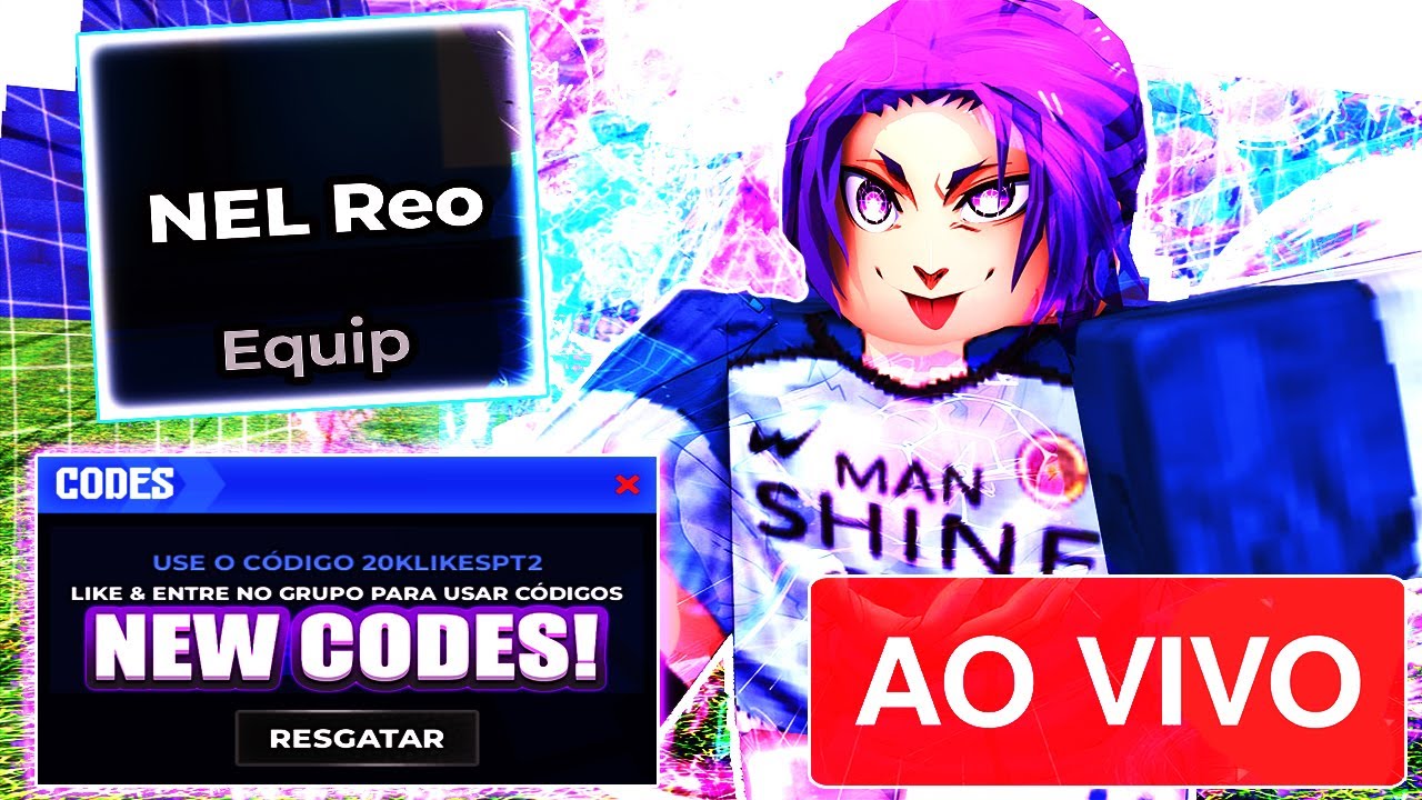 NOVOS CÓDIGOS e NOVA UPDATE do REWORK DO NEL REO no BLUE LOCK RIVALS 🔴 ...