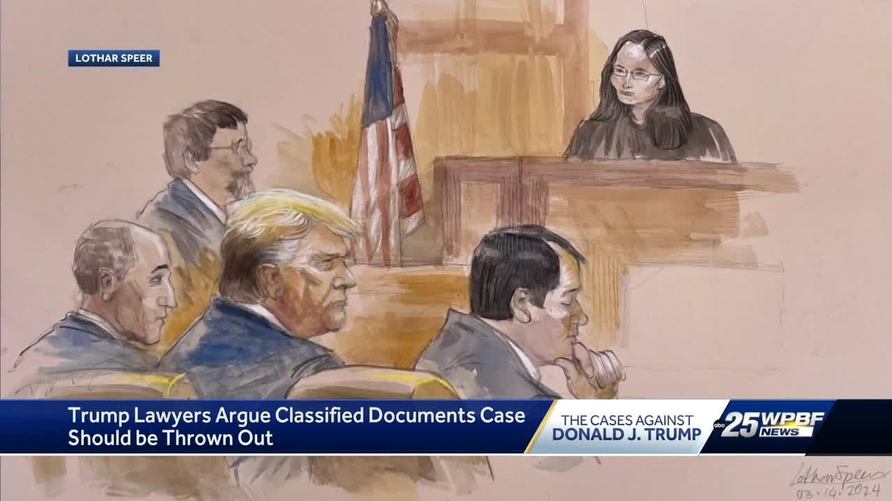 Judge appears skeptical of Trump's bid to dismiss his classified ...