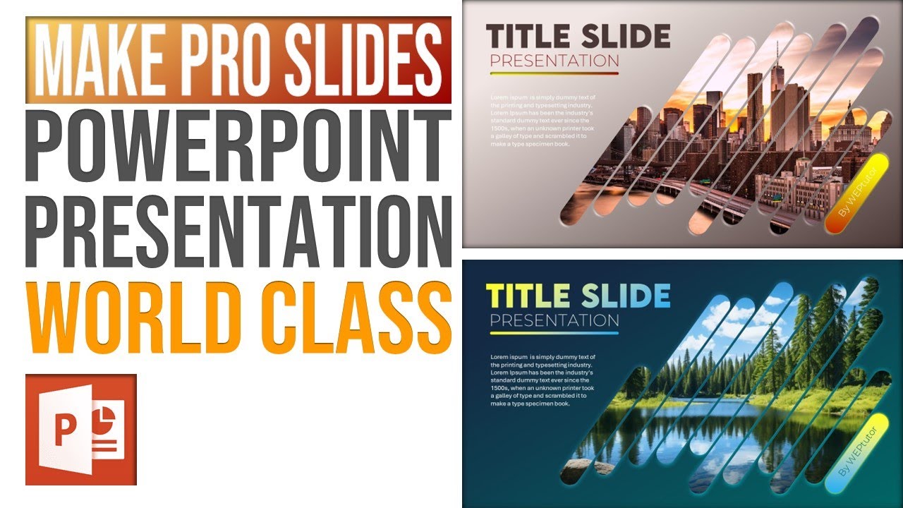 MAKE PRO SLIDES POWERPOINT PRESENTATION - YouTube