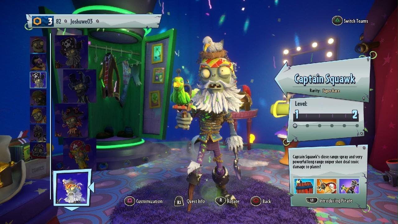 Plants vs Zombies Garden Warfare 2 : Captain Squawk #95 - YouTube